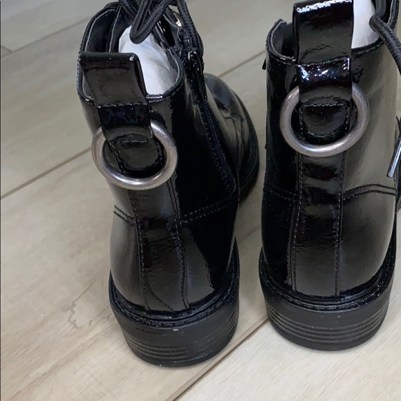 True Craft | Shoes | Nib True Craft Patent Combat Boots | Poshmark